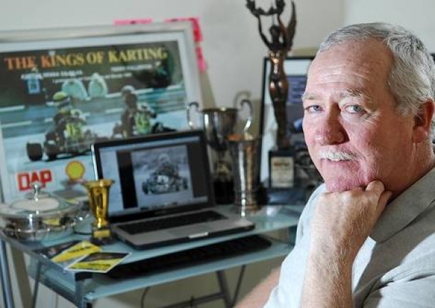 Terry Fullerton foi companheiro de equipe de Senna no kart na virada da ...