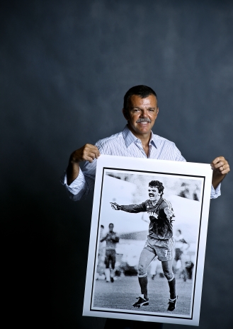 Gilmar com a seleção olímpica de 1984 Divulgação