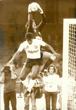 Gilmar com a seleção olímpica de 1984 Divulgação