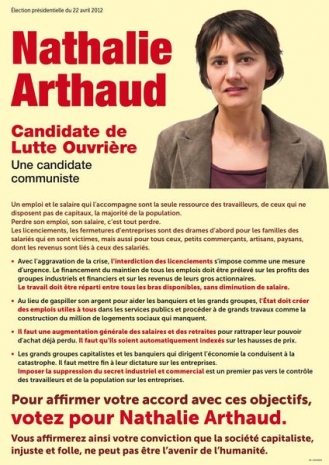 Foto da campanha de Nicolas Sarkozy Andrei Netto/AE
