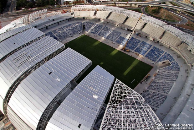 Obras da Arena das Dunas